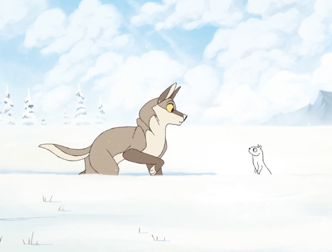 Un jeune loup cherche désespérément sa famille – Animation Land