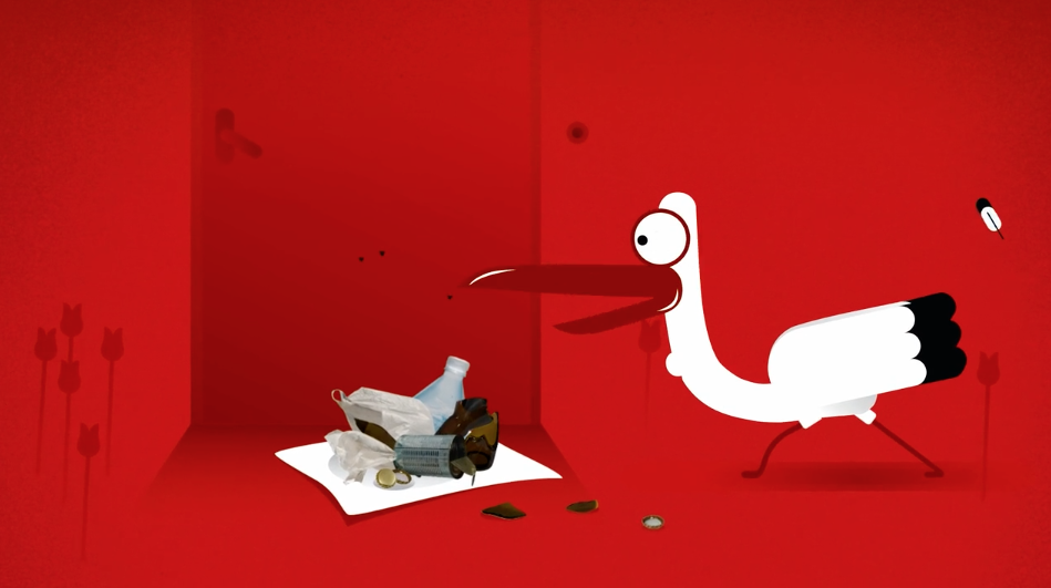 Land Pollution Animation