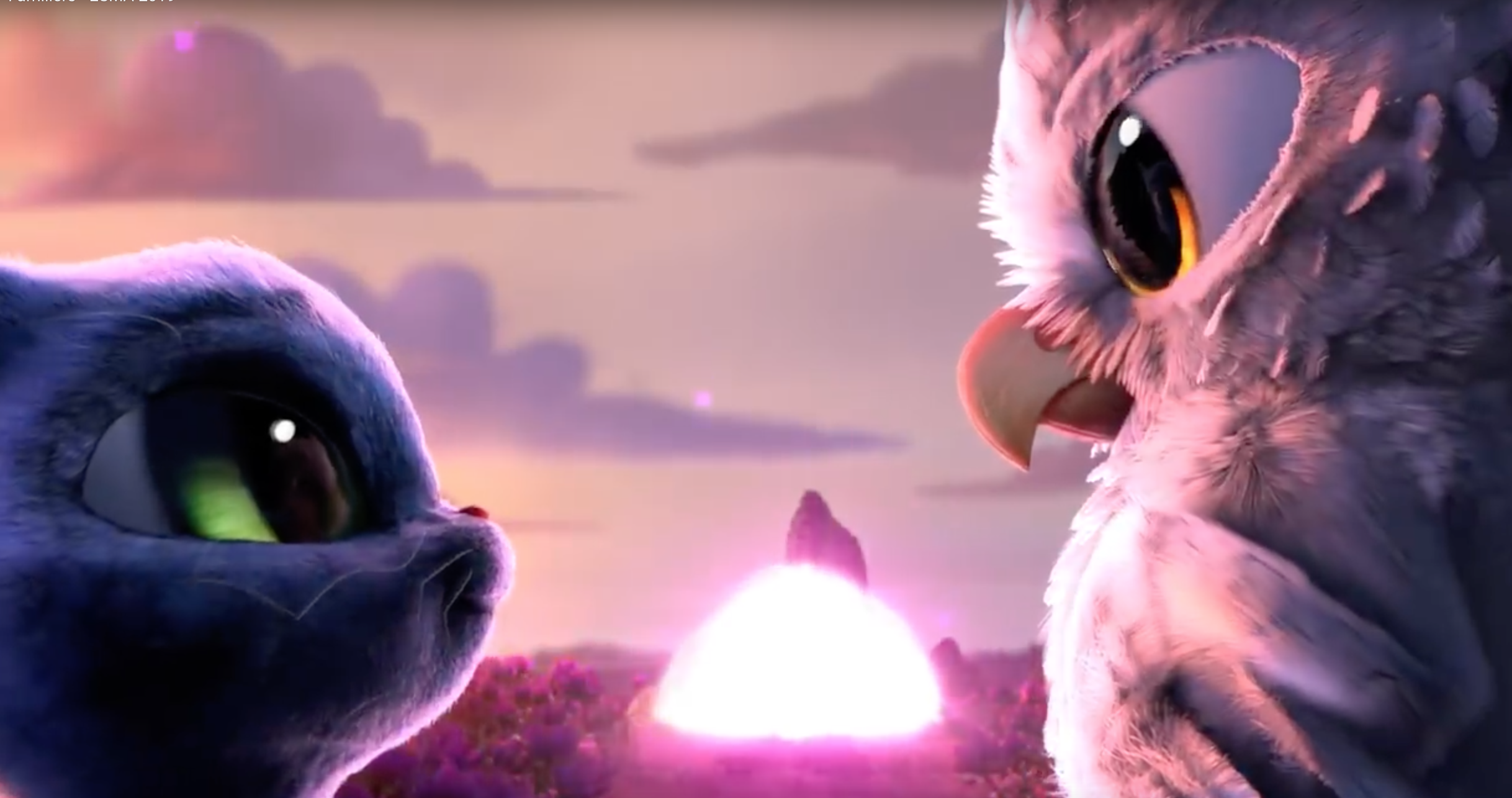 Un film d’animation magique sur la rivalité et l’amitié entre un chat ...